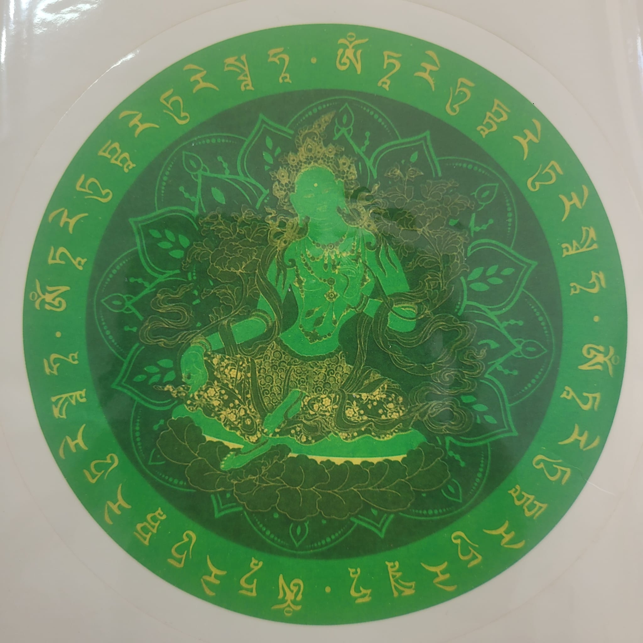 Sticker Tara Verde – Zeița Compasiunii - LuckyCat